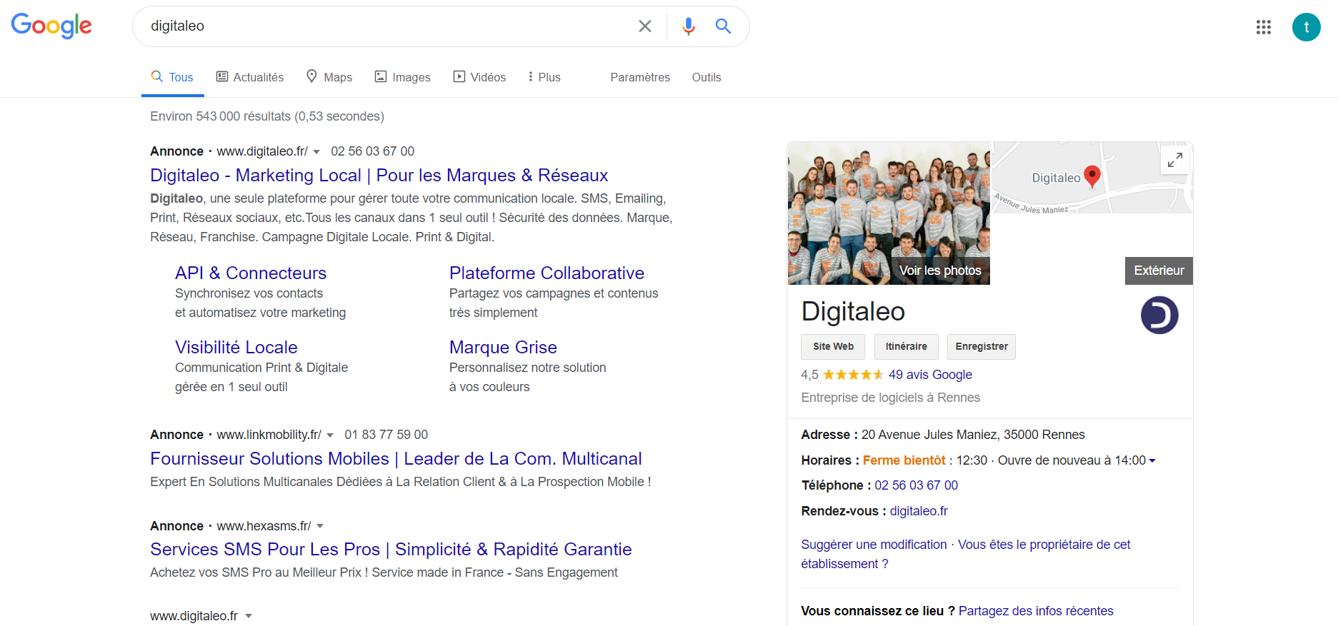 Digitaleo renforce sa plateforme de marketing local avec le presence management